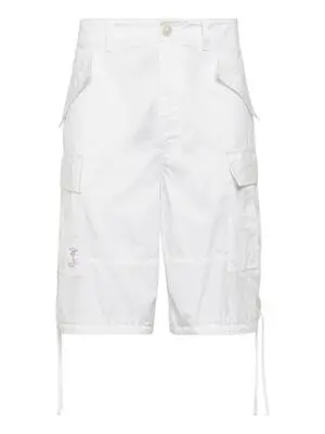 Undercover Cargo Cotton Shorts - White