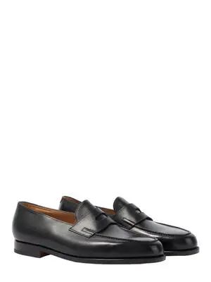 JOHN LOBB Lopez Leather Loafers