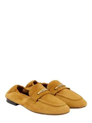 Isabel Marant Étoile Suede Loafers - Yellow
