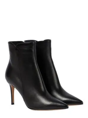 GIANVITO ROSSI Levy 85 Ankle Boots - Black
