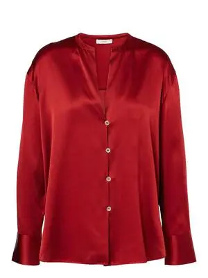 Vince Silk Blouse - Red