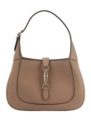 Gucci Gucci Jackie 1961 Small Leather Shoulder Bag Beige