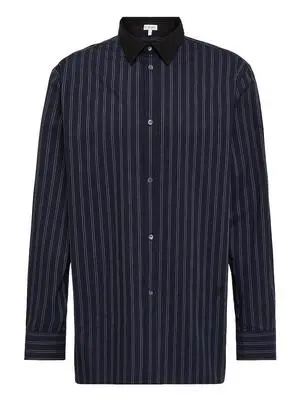 Loewe Striped Cotton Poplin Shirt - Multicoloured