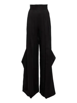Maticevski High-rise Wide-leg Trousers - Black