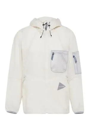 AND WANDER Ripstop Jacket - White