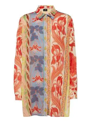Etro Printed Cotton Shirt - Multicoloured