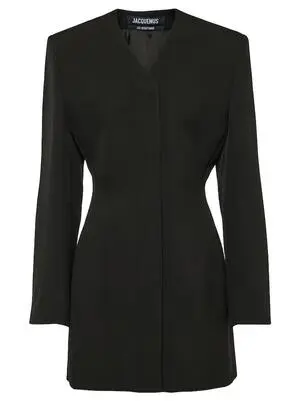 Jacquemus La Robe Cubo Mini Dress - Black