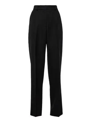 TOTÊME Toteme High-Rise Tapered Wool Trousers
