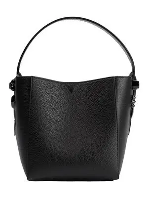 CHRISTIAN LOUBOUTIN Christian Louboutin Cabachic Mini Bucket Bag Black