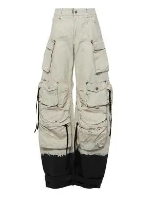 Attico Fern Cargo Jeans - Multicoloured