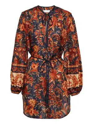Zimmermann Junie Floral Silk Blouse - Multicoloured