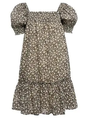 TORY BURCH Tory Burch Floral Smocked Minidress