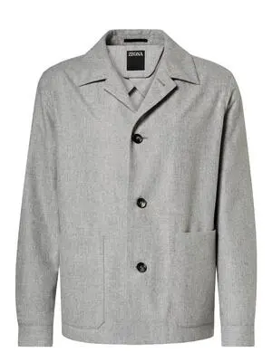 Zegna Alpe Wool Jacket - Grey