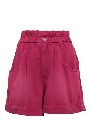MARANT ETOILE Titea" Raspberry Viscose Shorts - Pink