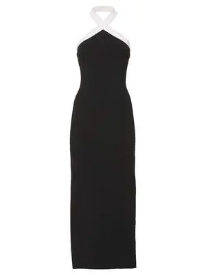 ROLAND MOURET Roland Mouret Halterneck Midi Dress