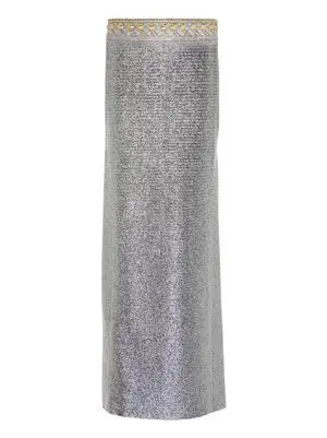 PACO RABANNE Rabanne Embellished Maxi Skirt