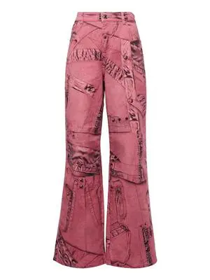 Blumarine Wide-leg Jeans - Multicoloured