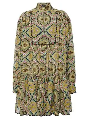 Etro Printed Cotton Shirt Dress - Multicoloured
