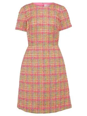 CAROLINA HERRERA Carolina Herrera Checked Midi Dress