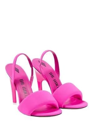 Attico Rem Slingback Sandals - Pink