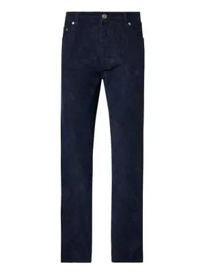 Etro Printed Straight Leg Jeans - Multicoloured