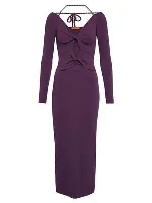 Altuzarra Fotia Cutout Gown - Purple