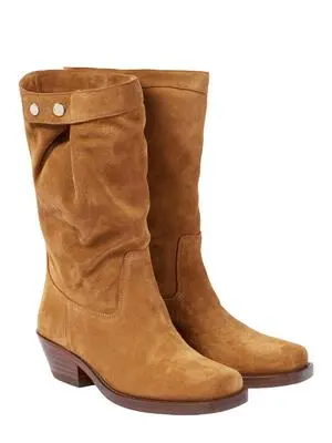 Isabel Marant Étoile Ademe Suede Ankle Boots - Brown