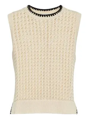 Varley Knit Tank Top - Neutrals