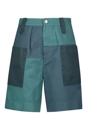 MARANT ETOILE Kalerna Cotton And Linen Shorts