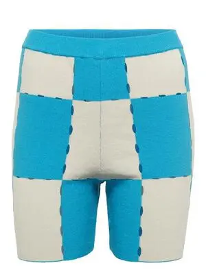 Jacquemus Le Short Gelato Checked Shorts - Multicoloured