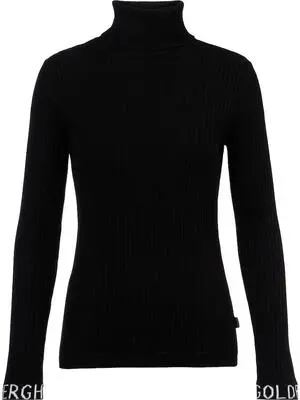 Goldbergh Mira Ribbed-knit Turtleneck Sweater - Black