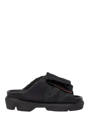 SACAI Sacai Padded Pocket Slides With Zip Detail