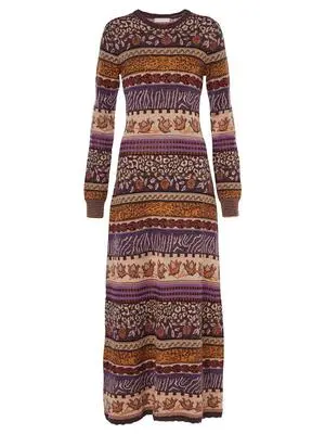 Ulla Johnson Paloma Jacquard Maxi Dress - Multicoloured