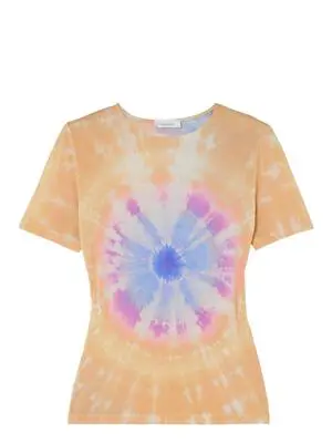 Rabanne Second Skin Tie-dye Stretch-jersey T-shirt - Multi