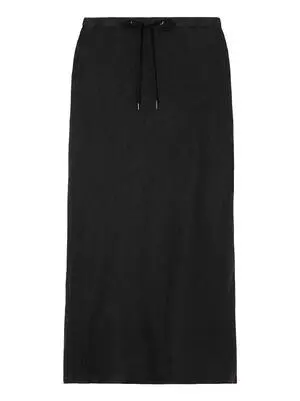 JAMES PERSE Asymmetric Linen Skirt - Black