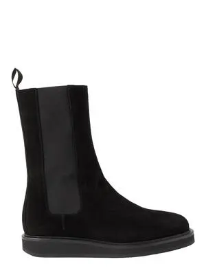 Legres 18 Suede Chelsea Boots - Black