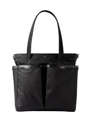ANYA HINDMARCH Baby Tote In Econyl® And Leather - Black