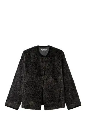 BODE Fitchberg Faux Shearling Jacket - Black