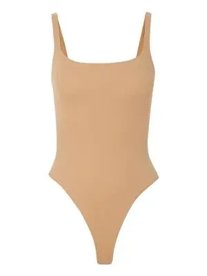 SKIMS Fits Everybody Square Neck Bodysuit - Neutrals