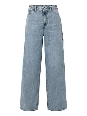 Our Legacy Trade Mid-rise Wide-leg Jeans - Blue