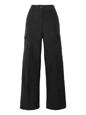 Our Legacy Alloy Shell Wide-leg Cargo Pants - Black