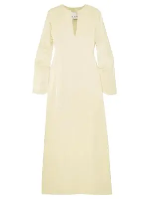 Sasuphi Silk Maxi Dress - Yellow