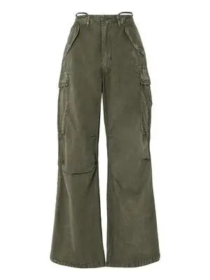 R13 Cotton-twill Cargo Pants - Green
