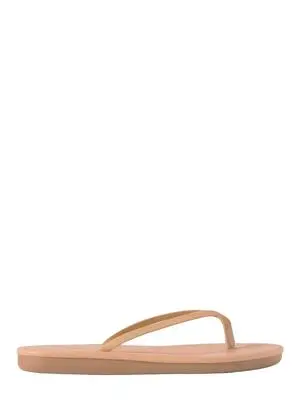 ANCIENT GREEK SANDALS Saionara Leather Flip Flops - Brown