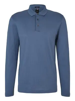 BOSS Wool Polo Shirt - Black