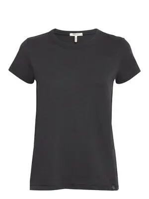 Rag & Bone Rag & Bone Pima Cotton Slub T-Shirt Black