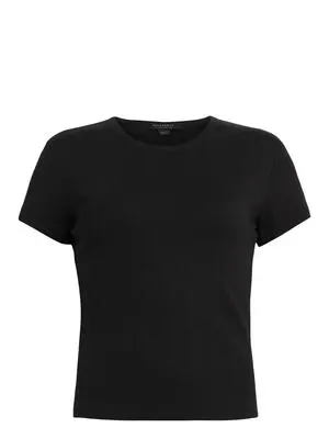 ALLSAINTS AllSaints Organic Cotton Stevie T-Shirt Black