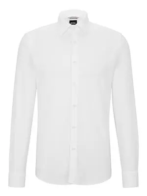 BOSS Cotton Shirt - White
