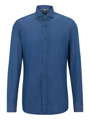 BOSS Denim Shirt - Blue