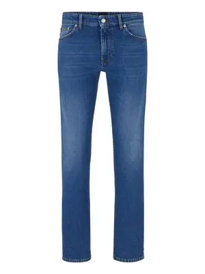 BOSS Straight Leg Jeans - Blue